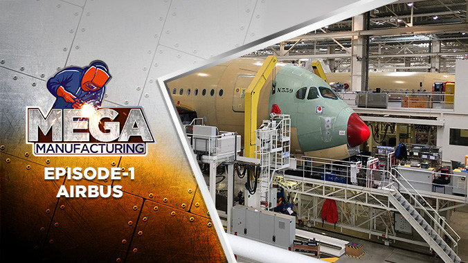 Watch Mega Manufacturing Online | EP 1 - Airbus A350 | EPIC ON
